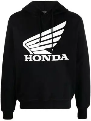 Dsquared2 Graphic-print Hoodie - Black