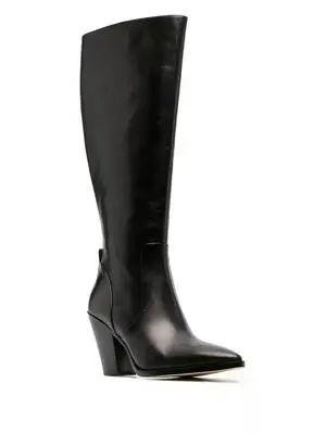Michael Kors Knee-high Block Heel Pointed Toe Boots