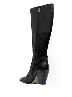 Michael Kors Knee-high Block Heel Pointed Toe Boots