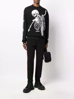 Philipp Plein Skeleton Print Sweatshirt