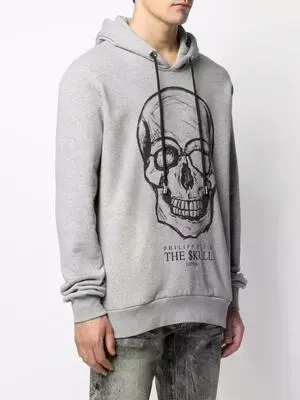 Philipp Plein Skull Print Hoodie
