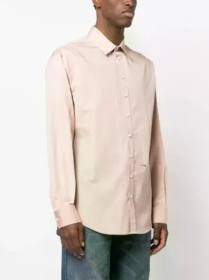 Dsquared2 Logo-print Cotton Shirt - Pink