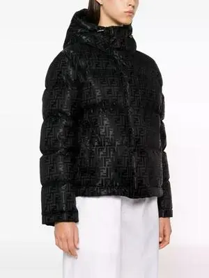 Fendi Ff-pattern Puffer Jacket