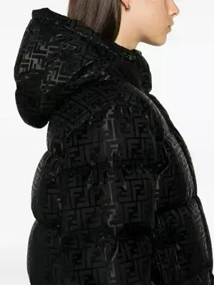 Fendi Ff-pattern Puffer Jacket