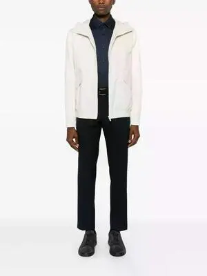 BOSS Logo-patch Hooded Jacket