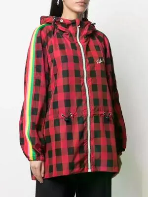 Palm Angels Embroidered Logo Windbreaker