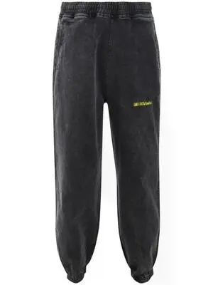 LES BENJAMINS Faded Track Pants - Black