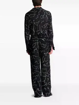 Balmain Constellation Embroidered Trousers