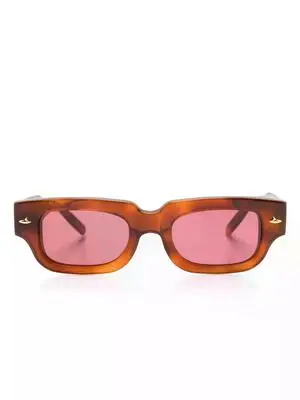 SESTINI EYEWEAR Tortoiseshell-effect Sunglasses - Brown