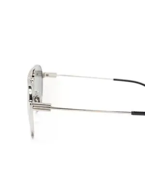 Saint Laurent Pilot-frame Sunglasses - Silver