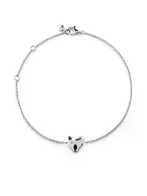 Monica Vinader Heart Chain Bracelet - Silver