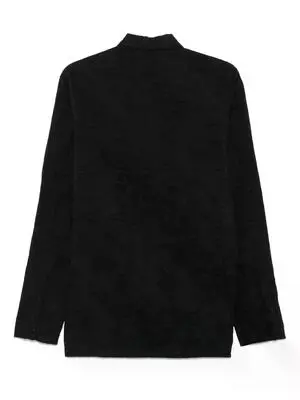Transit Classic-collar Shirt - Black