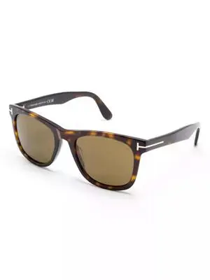 TOM FORD Tortoiseshell Square-frame Sunglasses - Brown