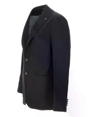 Tagliatore Two-button Blazer - Black