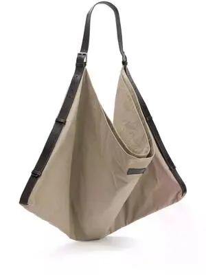 LEMAIRE Flag Shoulder Bag - Neutrals