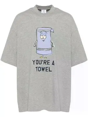 Vetements Graphic-print T-shirt - Grey