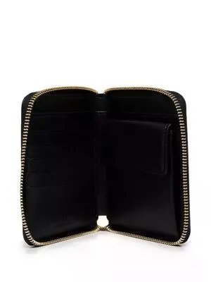 Stella McCartney Logo-print Zip-around Wallet - Black