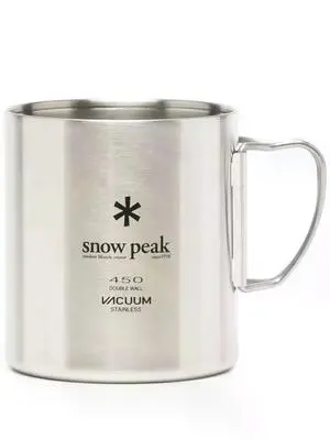 SNOW PEAK Mg-214 Logo-print Cup - Silver