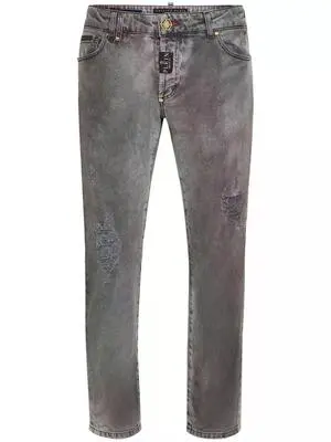 Philipp Plein Faded Jeans For Men