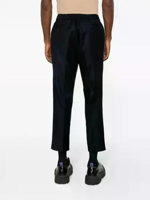 AMI Paris Cropped Tailored Trousers