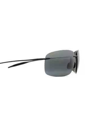 Maui Jim Rectangle-frame Sunglasses - Black