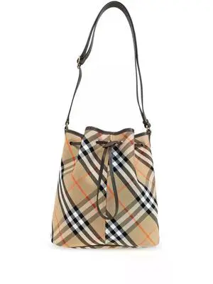 Burberry Vintage Check Bucket Shoulder Bag