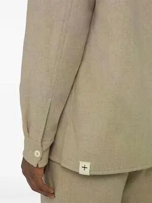 JIL SANDER Long-sleeve Flannel Shirt