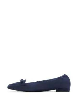 STUART WEITZMAN Tully Suede Loafers - Blue