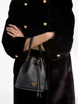 Prada Leather Bucket Bag