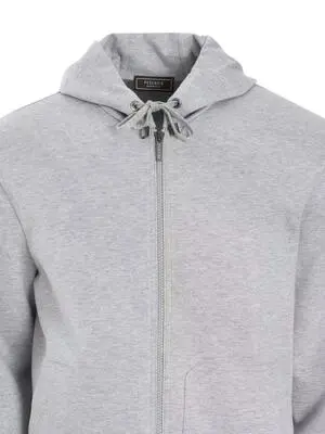 Peserico Zip-up Mélange Hoodie