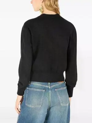 Roberto Cavalli Cropped Button-up Cardigan