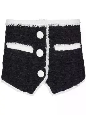 Balmain Tweed Mini Skirt