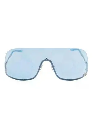 Gucci Oversized Retro-frame Sunglasses - Blue