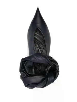 MUGLER Knot Fang Pumps