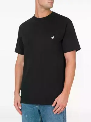 Moschino Goose-embroidered Cotton T-shirt