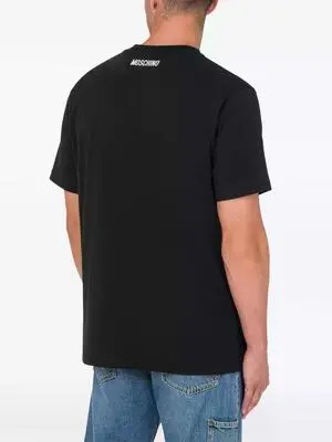 Moschino Goose-embroidered Cotton T-shirt