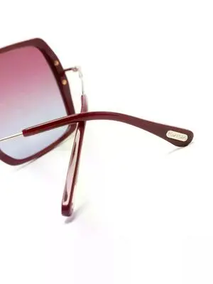 TOM FORD Square-frame Gradient Sunglasses