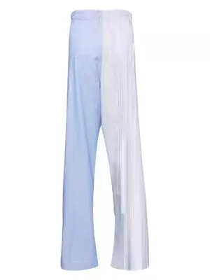 MAISON MARGIELA Striped Wide Leg Trousers