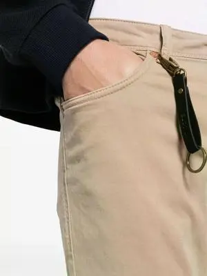 Incotex Low-rise Slim-fit Trousers - Neutrals