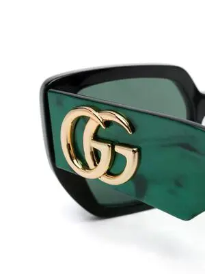 Gucci Interlocking G Oversized-frame Sunglasses