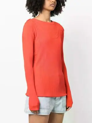 Marni Layered Ribbed-knit Jumper