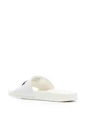 Balenciaga Logo-embossed Slides