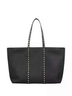 Valentino Garavani Rockstud-detail Tote Bag - Black