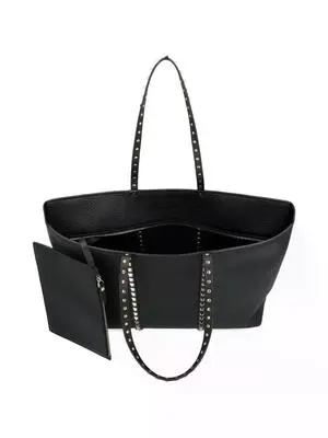 Valentino Garavani Rockstud-detail Tote Bag - Black