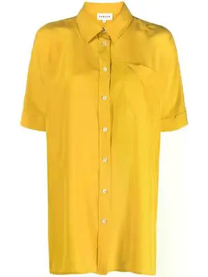P.a.r.o.s.h Short-sleeve Silk Shirt
