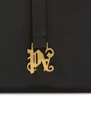 Palm Angels Monogram-appliqué Leather Wallet