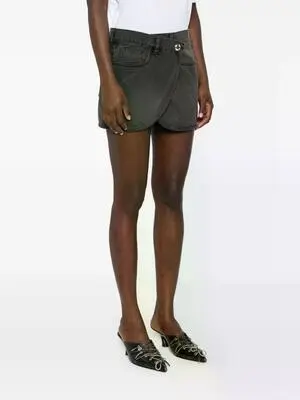 Coperni Denim Mini Skirt - Grey
