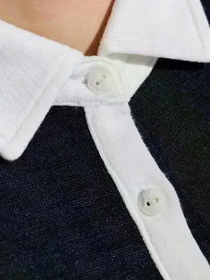 Rag & Bone Two-tone Polo Top