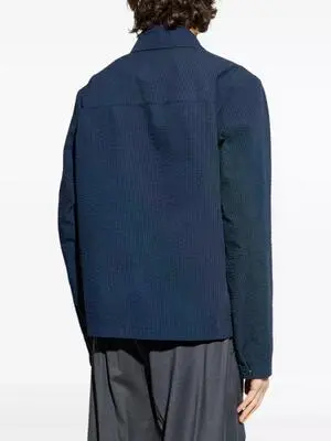 Moncler Seersucker Shirt Jacket