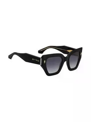 Etro Mania Oversized-frame Sunglasses - Black